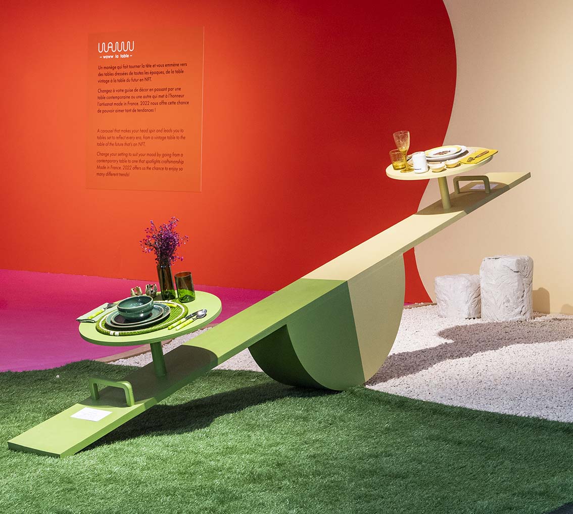 Art de la table : dans un univers ludique - DECO ACTUELLE