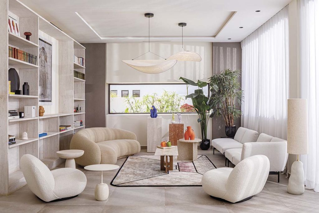 Visite express : un séjour contemporain, au style épuré - DECO ACTUELLE