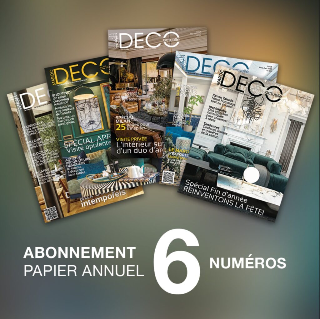 Abonnement Annuel Papier (6 magazines papiers) - DECO ACTUELLE