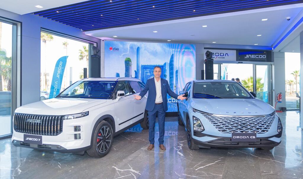 Omoda C5 & Jaecoo 7 demarrent au Maroc Un premier showroom ouvert à ...